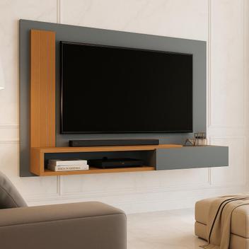 Painel Sala Quarto Luxo Para TV Até 50 Polegadas Mateus Plus - Cores - Comprar Moveis para sua ...