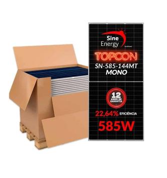 Painel Solar Sine Energy 585W SN-585-144MT Mono N-Type - Sine Topcon ...