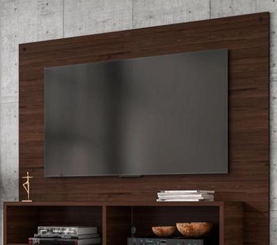 Painel Tv 43 Polegadas 1,08m Bechara Viena Nogal (2076095) - Painel ...
