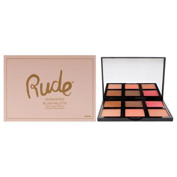 Paleta de Blush Rude Undaunted para Mulheres - 18,9ml - Paleta de ...