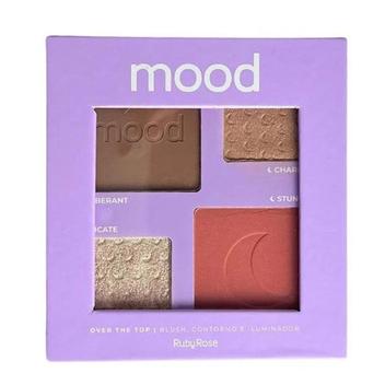 Paleta Multifuncional Blush Contorno e Iluminador Over The Top Mood ...