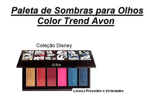 Paleta Sombra Color Trend Avon Coleção Disney - Avon Color Trend ...