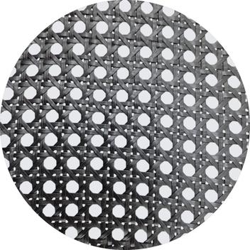 Palha Indiana Sextavada Sintética Preta Tela 50cm x 5metros - Decorales ...