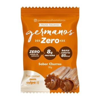 Palha Italiana Germanos 8g de Proteína Zero Adição de Açúcares Sabor ...