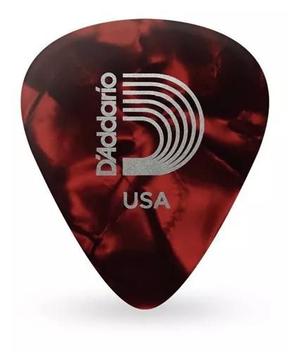 Palheta Classic Red Perolado 0.50mm Daddario Kit C/10 Unidades ...