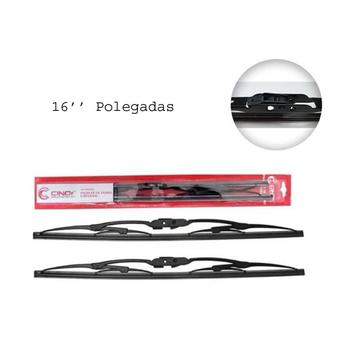 Palheta Ferro Universal 16'' Cinoy Par - Limpador de Parabrisa - Magazine Luiza