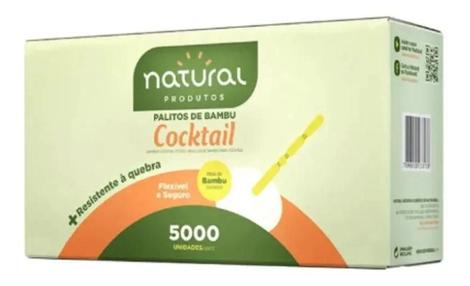 Palitos De Bambu Para Cocktail E Petiscos 5000 Unidades - Natural ...