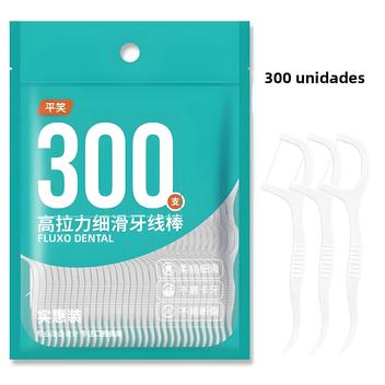 Palitos De Fio Dental a Granel 30 300 600PCS Escova Interdental Palito De Dente Cuidados De ...