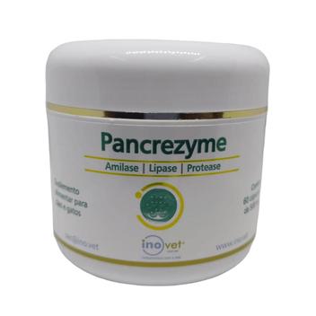 Pancrezyme 500mg 60 capsulas - Inovet - Vitaminas e Suplementos para ...