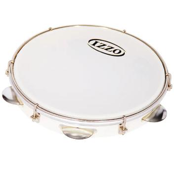 Pandeiro izzo 10 pol abs branco com pele leitosa - Pandeiro - Magazine ...