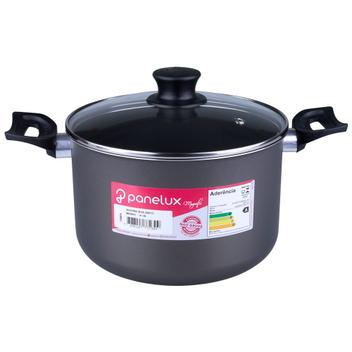 Panela Caldeirão Antiaderente Panelux Magnific Grafite 20cm - Panelas ...