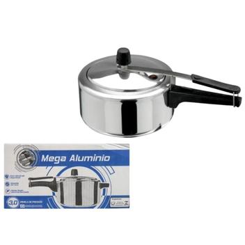 Panela de pressão 3,0 litros mega aluminio polida - Mega aluminios ...