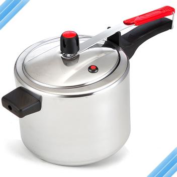 Panela De Pressão Alimentos 4,5l Alumínio Polido Registro INMETRO ...