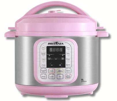Panela De Pressão Elétrica Digital 5 Litros 11 Funções Britânia 900W ...