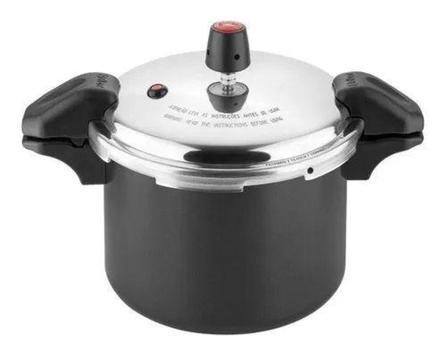Panela De Pressão Fechamento Externo Com Alça 4,5l Eirilar - Preto ...