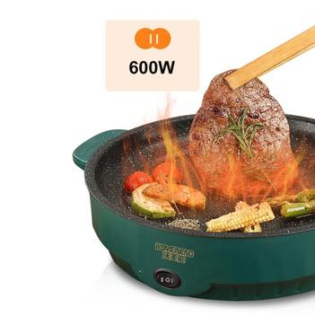 Panela Frigideira Antiaderente Multicooker Elétrica 600w 220V ...