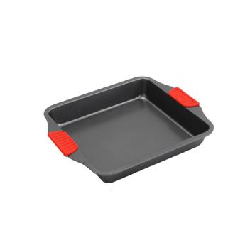 Panela Retangular de Aço Pesado Antiaderente - Espessa e Ideal para ...