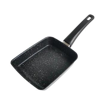 Panela retangular japonesa de pedra médica de ferro fundido Oko ...