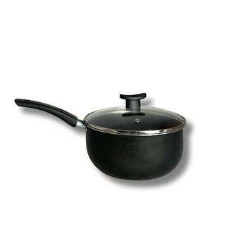 Panela Teflon Antiaderente + Tampa De Vidro Reforçada No 16 - Alumínio ...