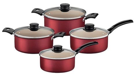 Panelas de alumínio com revestimento interno de antiaderente ...