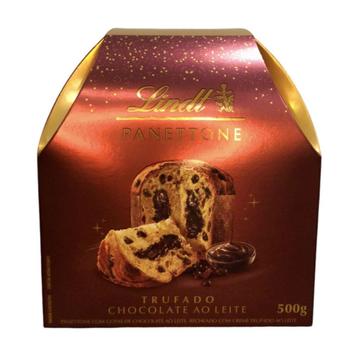 Panetone LINDT Trufado ao Leite 500g - Panetone - Magazine Luiza