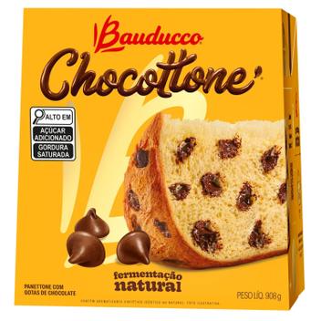 Panettone Chocottone Bauducco 908g - Chocotone - Magazine Luiza