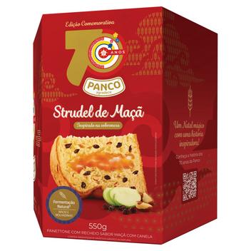 Panettone Strudel de Maçã PANCO 550g - Panetone - Magazine Luiza