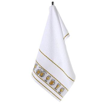 Pano De Copa Felpudo Jacquard Bordar Vigo Liso 45Cm X 70 - Dohler ...