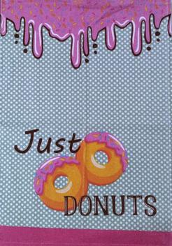 Pano de Copa Fiori Sugar Donuts 46x65cm - Teka - Pano de Copa ...