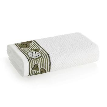 Pano de Prato Karsten Barra em Jacquard Kiwi Branco - Pano - Magazine Luiza