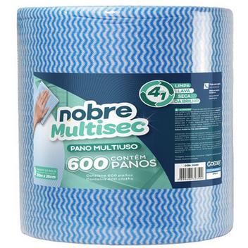 Pano multiuso Slim (rolo c/28cm x 300m picotado aprox. 50cm) azul ...