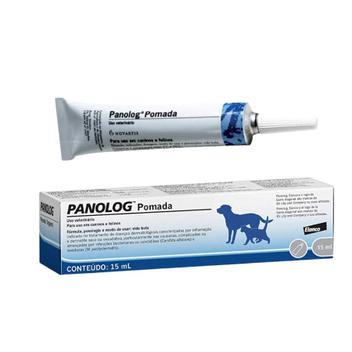 Panolog pomada 15 ml caes e gatos - Elanco - Dermatológico Pet ...
