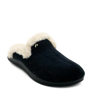 Pantufa Pegada Feminina em Tecido 266005 Preta - Pantufa - Magazine Luiza