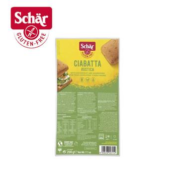 Pão tipo ciabatta RÚSTICA Dr. Schar 200g - Pão - Magazine Luiza