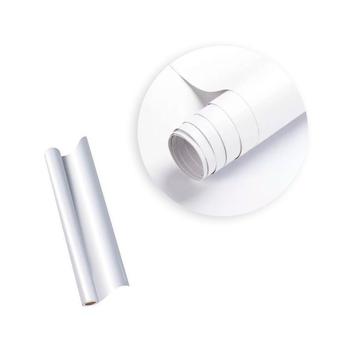 Papel Adesivo Contact Branco 45cm x 10 Metros de 80 Micras - Win Paper ...