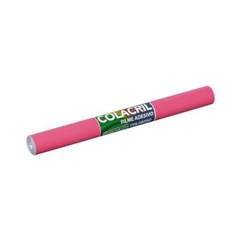 Papel Contact Rosa 45Cm X 10M Colacril - Papel Contact - Magazine Luiza
