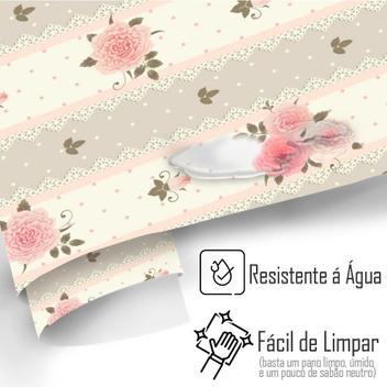 Papel De Parede Auto Colante Para Sala Floral Adesivo 3M - Paredes ...