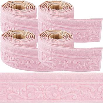 Papel de parede Border CRASPIRE Crown Molding Pink 29,5 pés autoadesivo ...