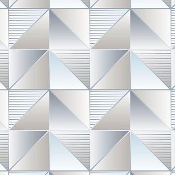 Papel de Parede Geometrix Cubos GX37634 - Rolo: 10m x 0,53m - NORWALL ...