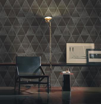 Papel de Parede Nature Wall Triangle Fur N-16125 - Rolo: 10m x 0,53m ...