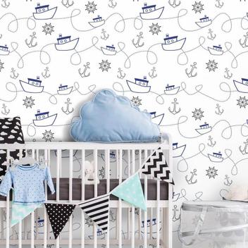 Papel de Parede Navio Basic - QCola - Papel de Parede - Magazine Luiza