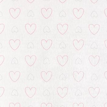 Papel de Parede Rosa Coração - Rolo com 9,50 Metros Decoração de Luxo ...
