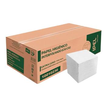 Papel Higiênico Interfolhado Cai Cai 9X20,5 Cm 8000 Folhas - Ipel ...