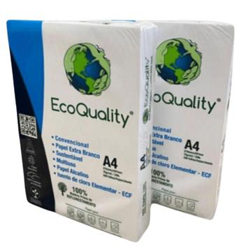Papel Sulfite A4 EcoQuality 500 Folhas 75g - Papéis - Magazine Luiza