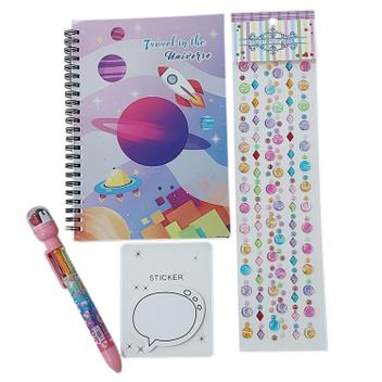 Papelaria Fofa Kawaii Cute: Kit 4 Produtos - A.Cat - Caneta Gel ...