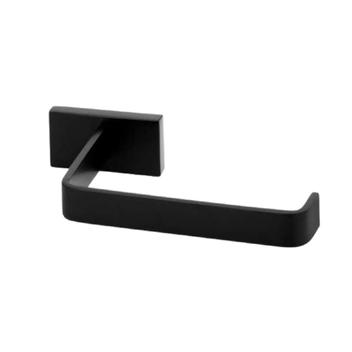 Papeleira Banheiro Perflex Dom Preto Fosco 12133024 - Porta Papel ...