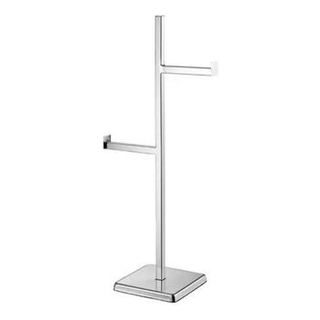 Papeleira De Chão Em Aço Inox 304 Bilat - 2 Papel Higiênico - Rodinox ...