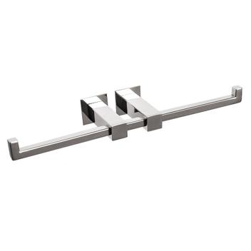 Papeleira Dupla Inox - Kromus QD0415 - Limpeza e Organização Industrial ...