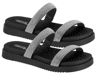 Papeti Modare com Brilho Preta Prata Dourada - Vizzano - Sandália ...