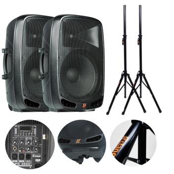 Par De Caixas Ativas 15 Staner Ps1501A Bi Amplificada Bivolt - Caixa de ...